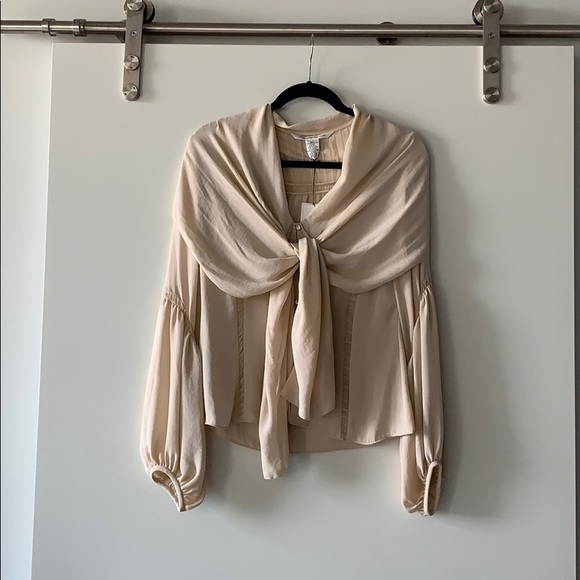 Diane Von Furstenberg | Tops | Nwt Dvf Light Pink Blouse Size 4 | Poshmark